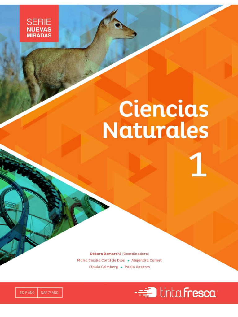 Cs Naturales 1 Tinta Fresca -Serie Nuevas Miradas | PDF