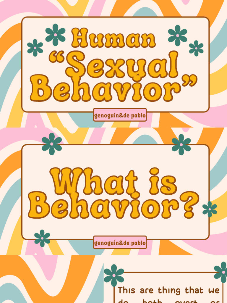 Gender and Society Report Genoguin de Pablo | PDF | Orgasm | Human Reproduction