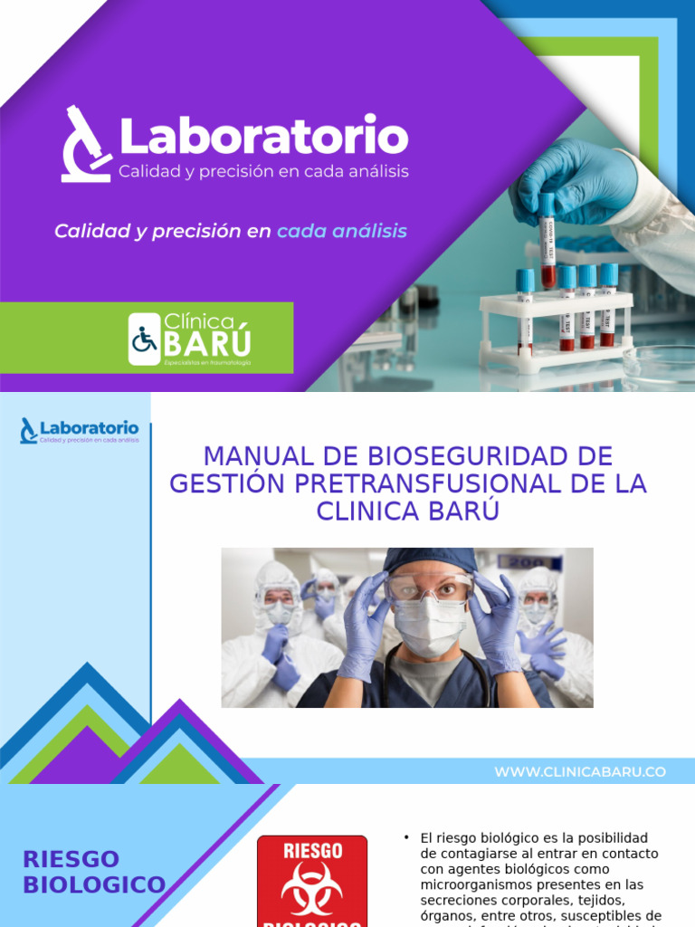 MANUAL DE BIOSEGURIDAD | PDF
