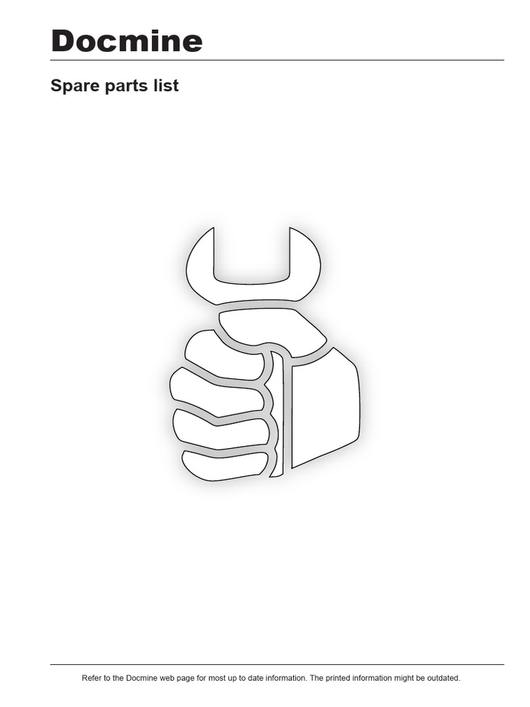 Spareparts Catalogue PowerROC D45 | PDF | Valve | Pump