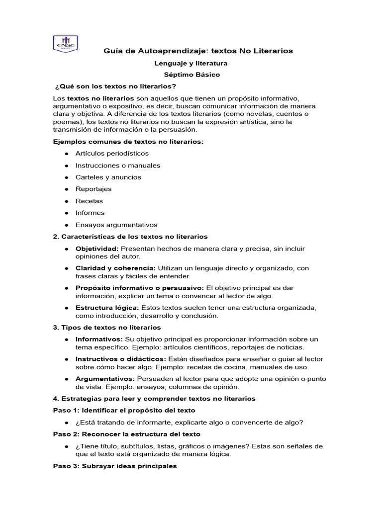 Gu-a de Autoaprendizaje.docx | PDF | Reciclaje | Ensayos