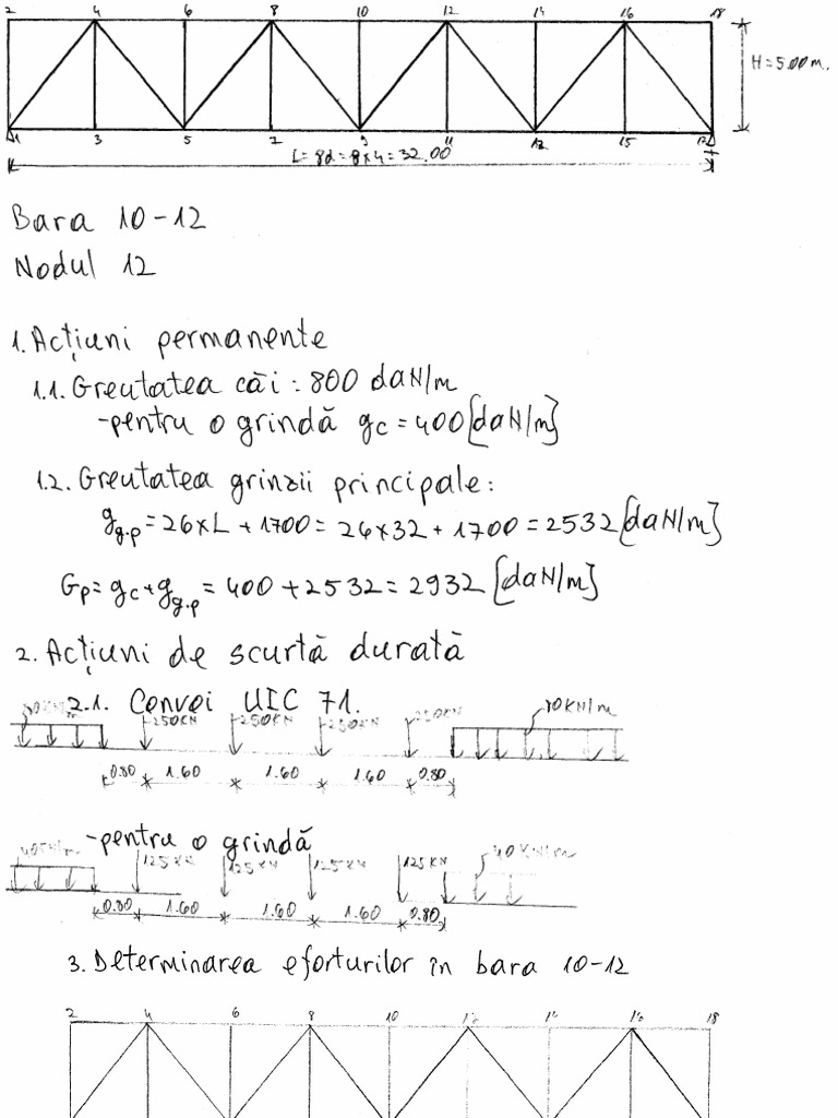Proiect Poduri Metalice2 | PDF