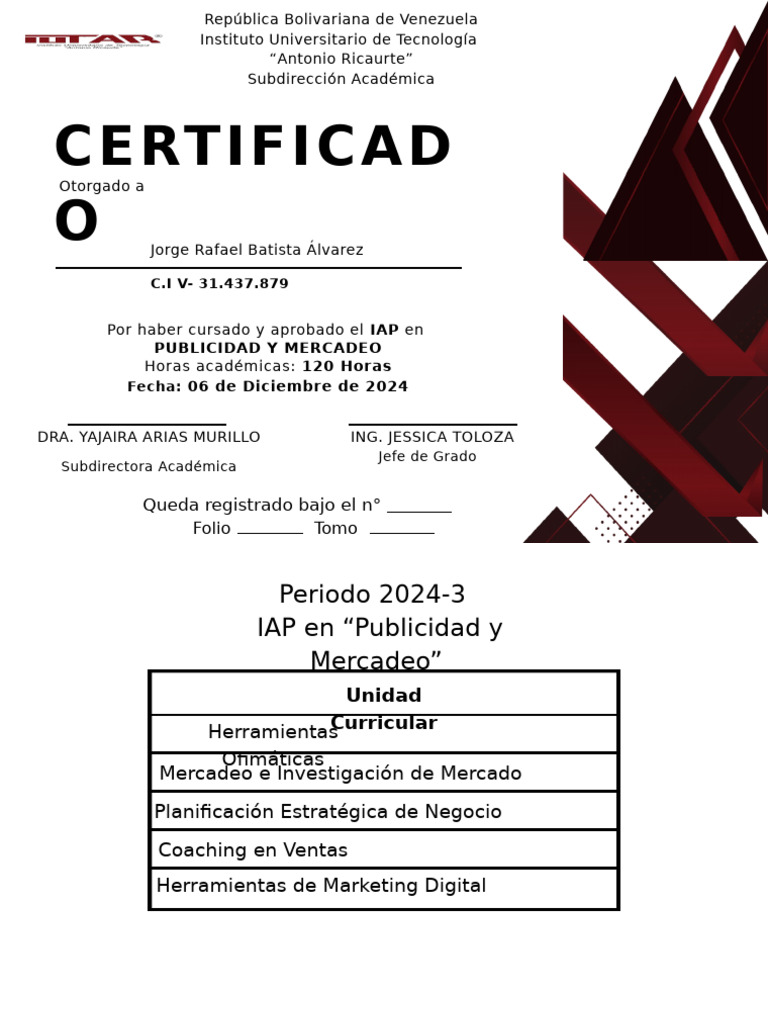 Iap Jorge Batista | PDF