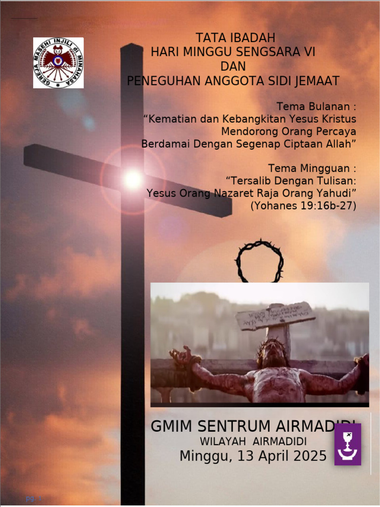 Peneguhan Anggota Sidi Jemaah | PDF
