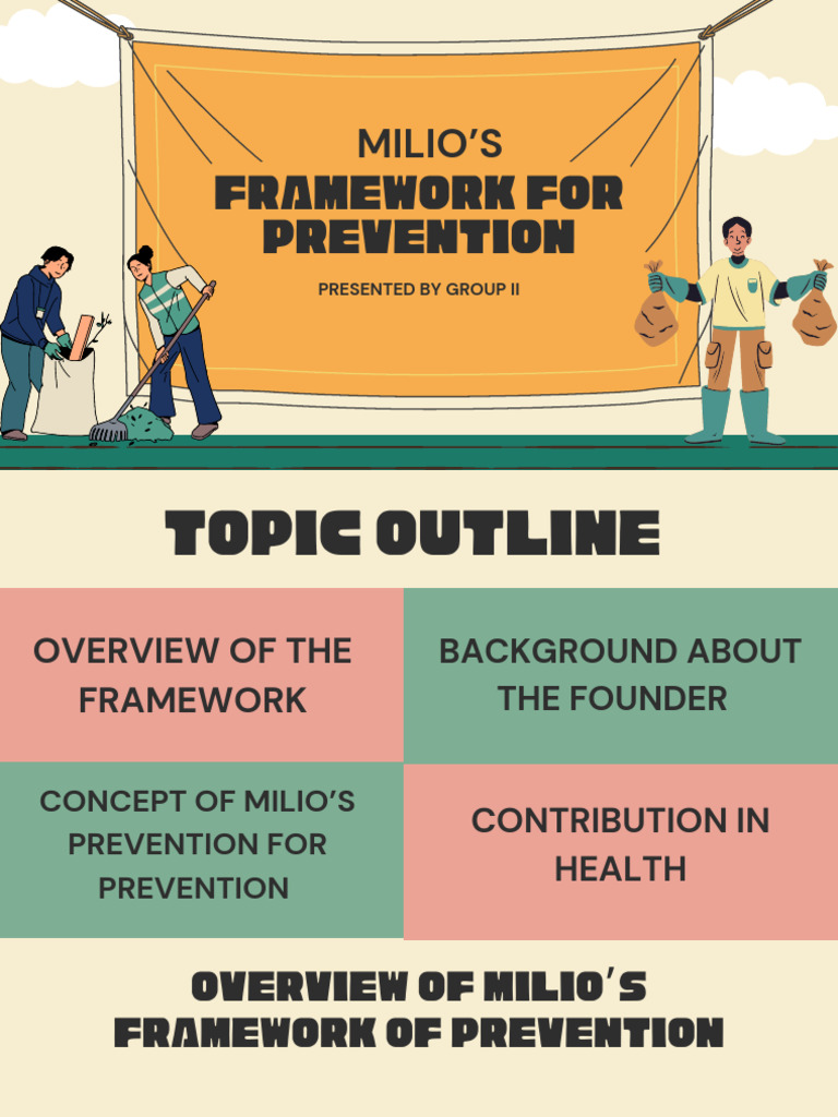 Milios Framework For Prevention - Group2 | PDF | Preventive Healthcare ...