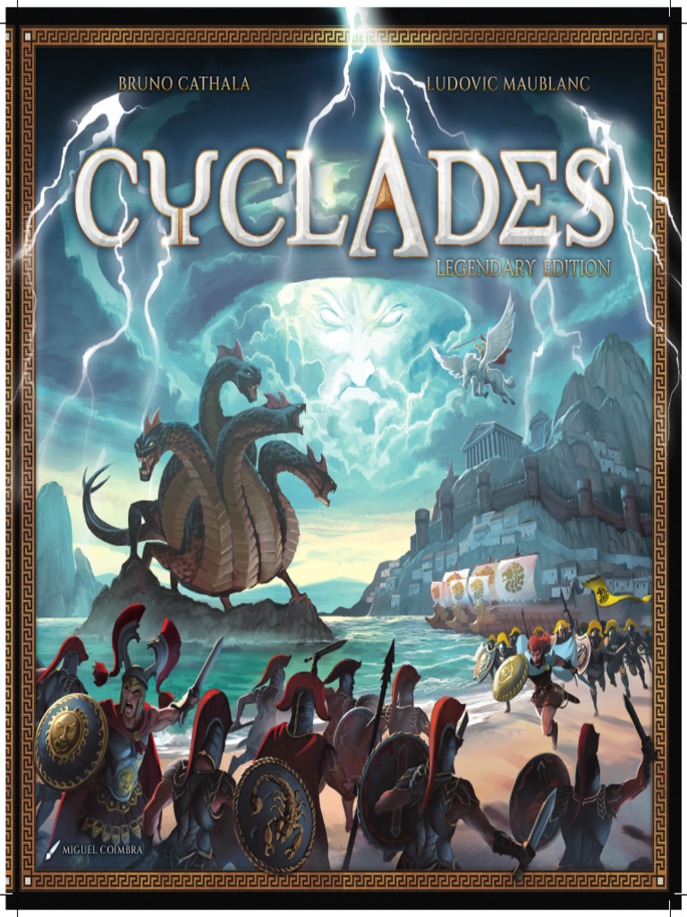 Cyclades Game Setup and Rules Guide | PDF