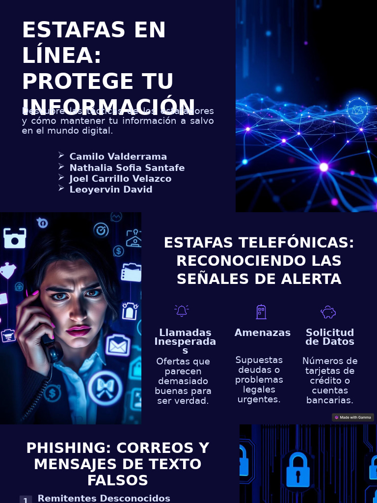 Estafas en Linea Protege Tu Informacion Sip 1 | PDF