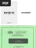 Gr. 11 p2 Memo June 2024 D - Revised Final | PDF | Mathematical Objects | Mathematical Analysis