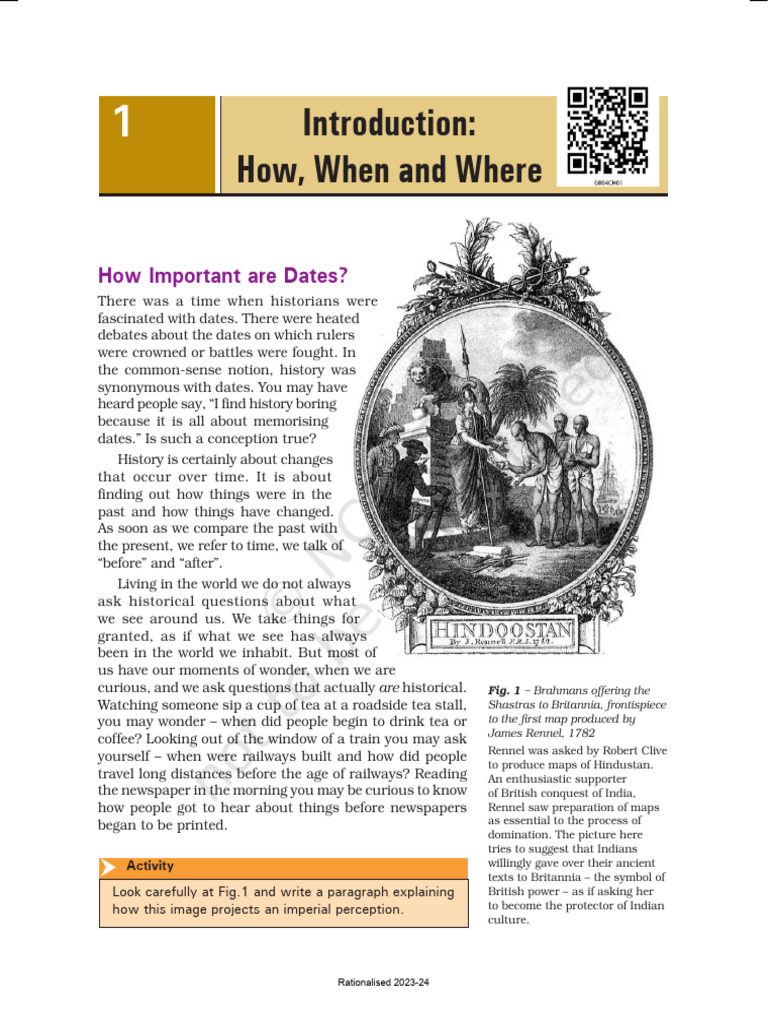 Book Class 8 History Chapter 1 | PDF