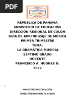 Notas Musicales y Colores para Niños | PDF