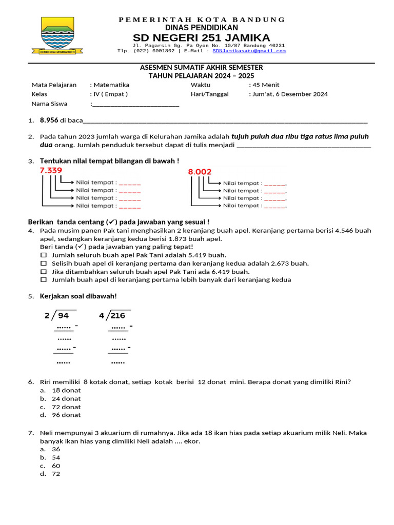 Asas MTK Sem 1 Jilid 2 | PDF