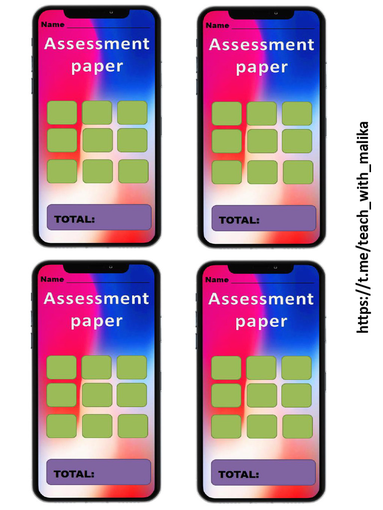 Assessment Paper | PDF