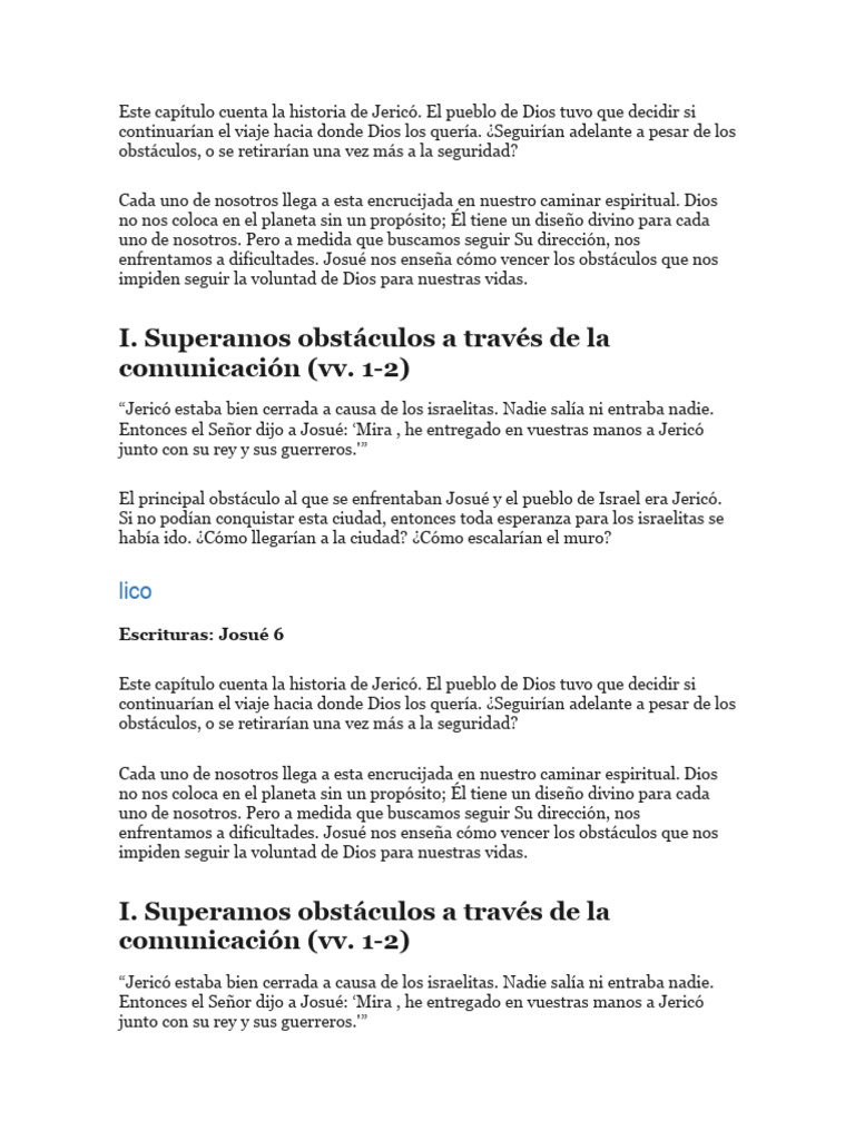 Explicacion 2 de Josue 6 | PDF | Joshua | Arca de la Alianza