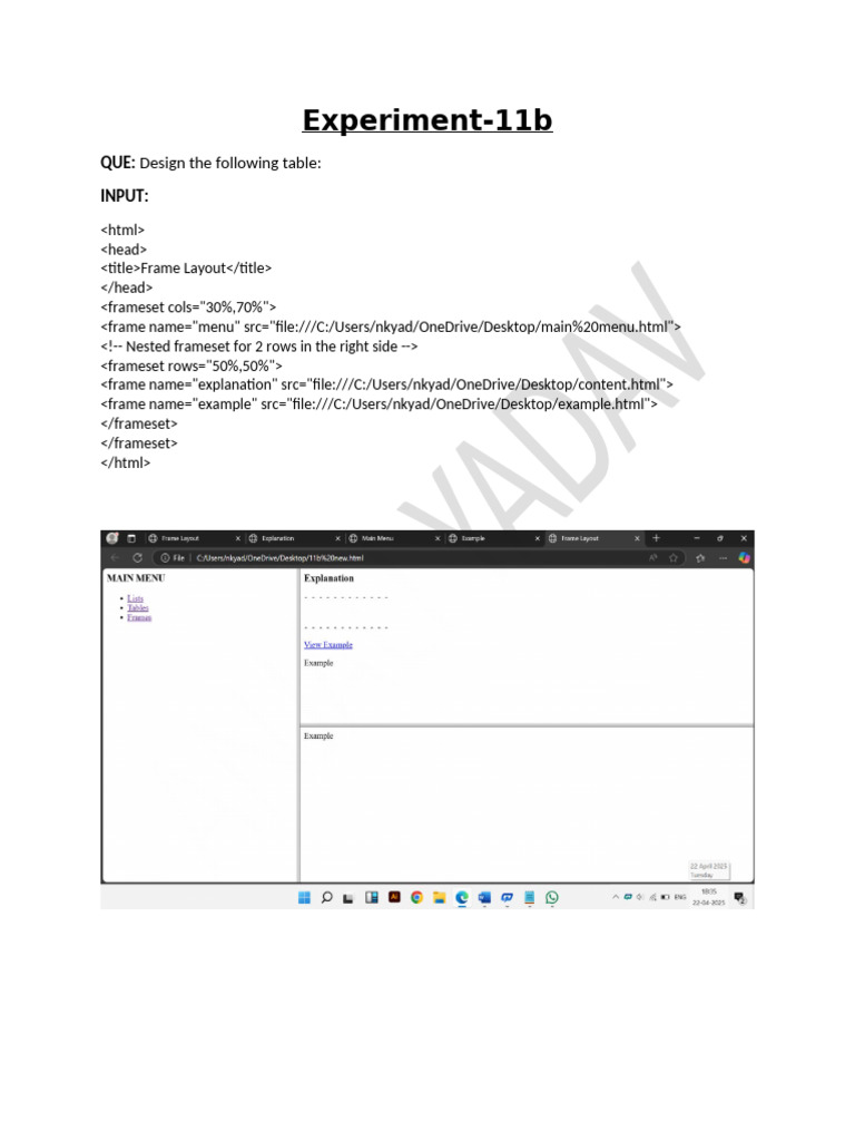 Experiment 11b e Commerce | PDF