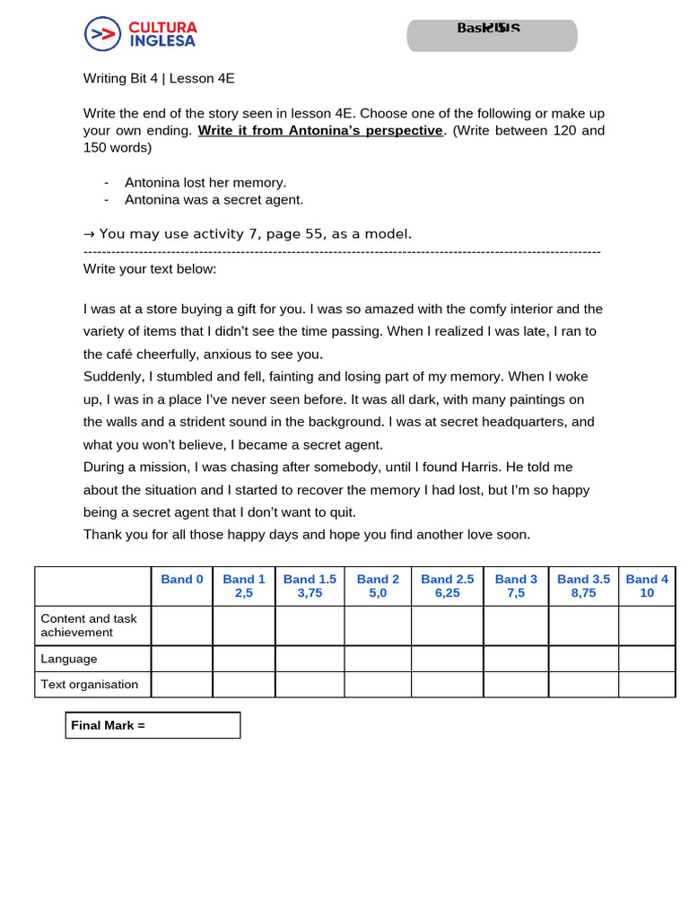 Antonina's Secret Agent Adventure | PDF