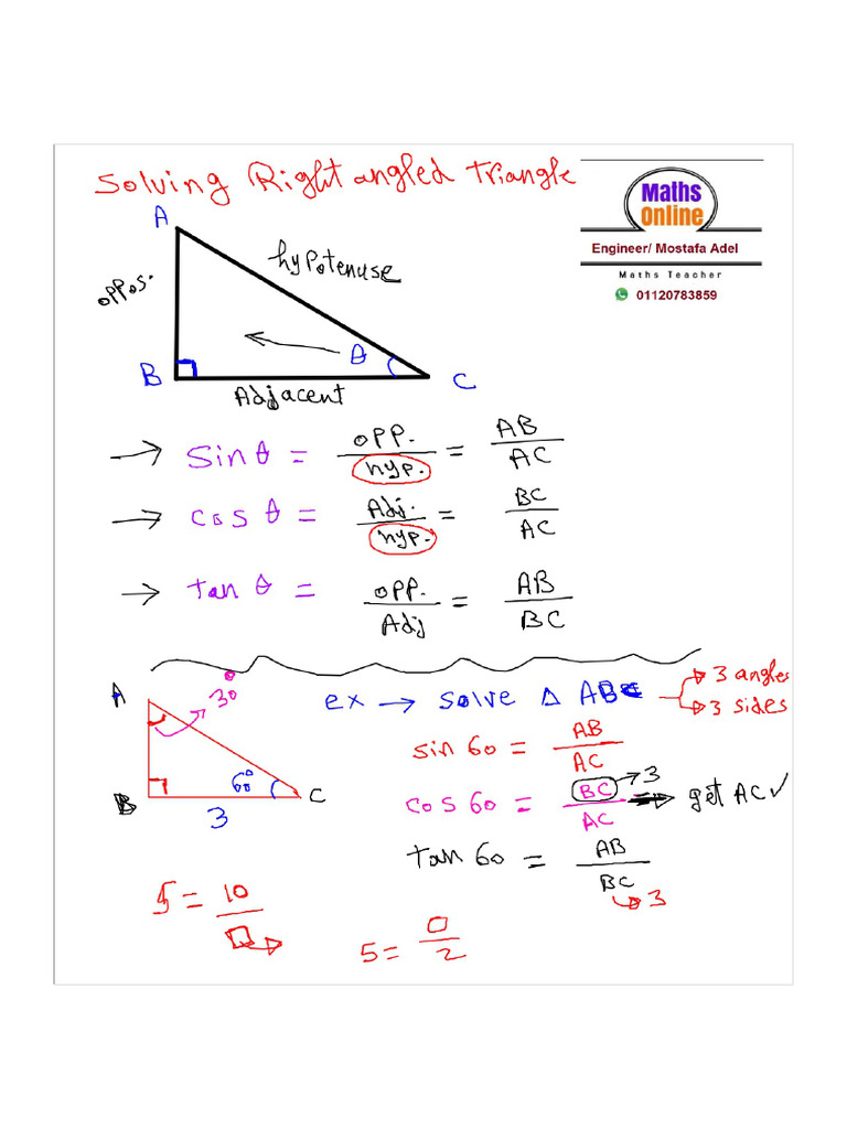 Trignometry Revision Part 2 | PDF