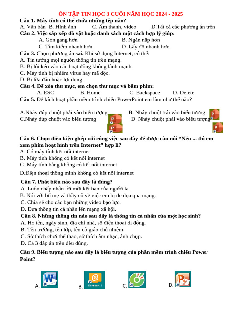 Ontap Tin3, HK2 | PDF