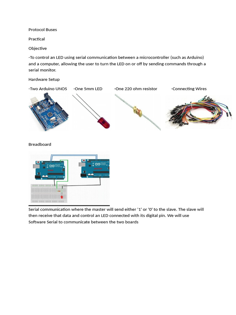 Protocol Buses Practical | PDF