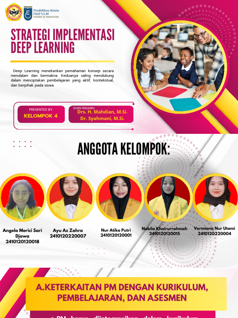 Kelompok 4 - Materi Deep Learning | PDF