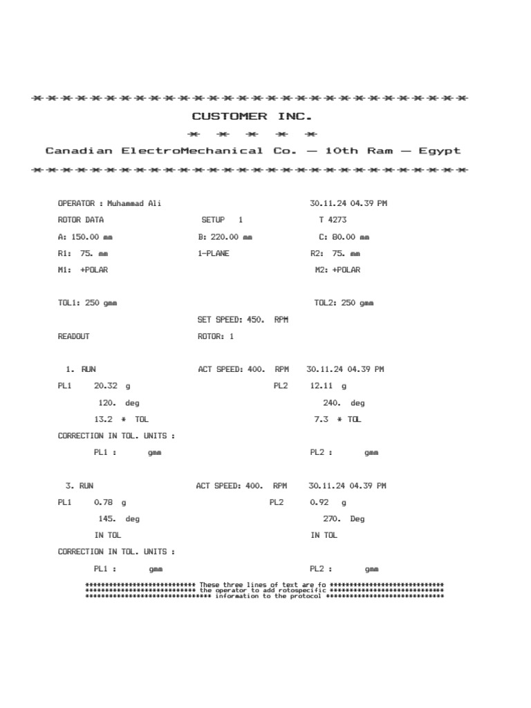 4351 Dynamic Balance Test | PDF
