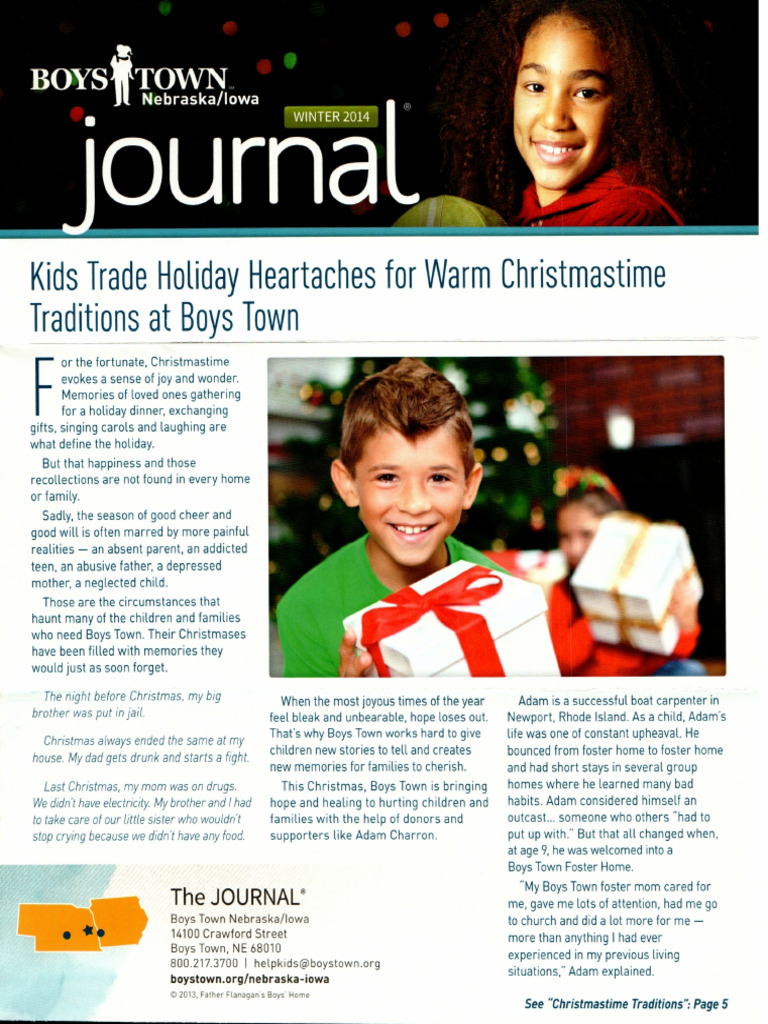 Boys Town Journal 2014 Winter | PDF