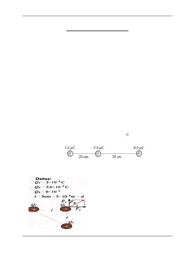 TRABAJO PRÁCTICO Nº1.Fisica (Electrostatica) | PDF