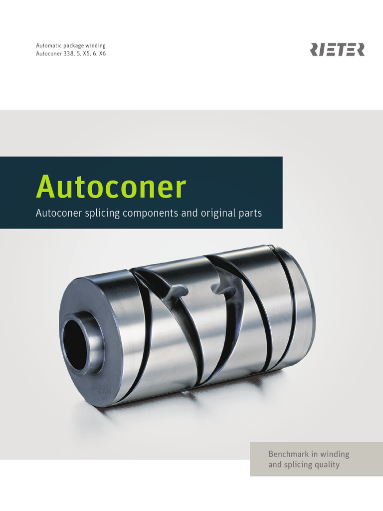 rieter-ras-winding-autoconer-parts-brochure-en | PDF | Spinning ...
