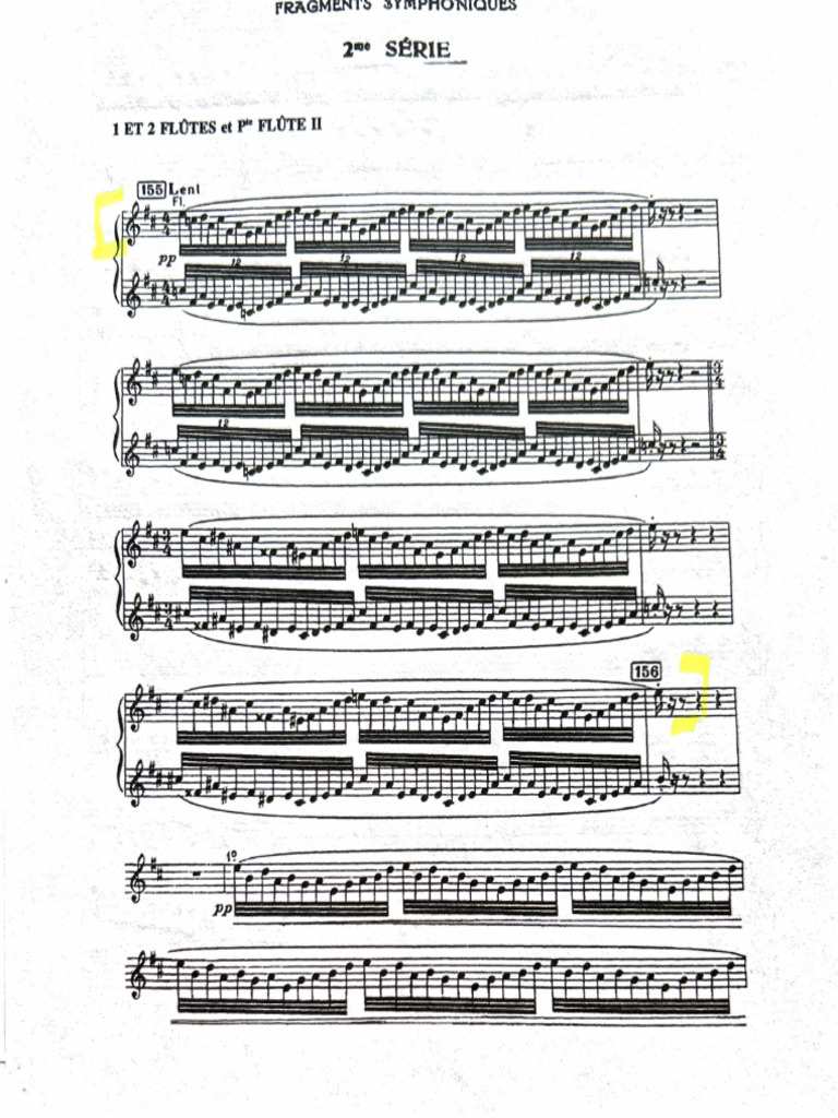 Daphnis Excerpts | PDF