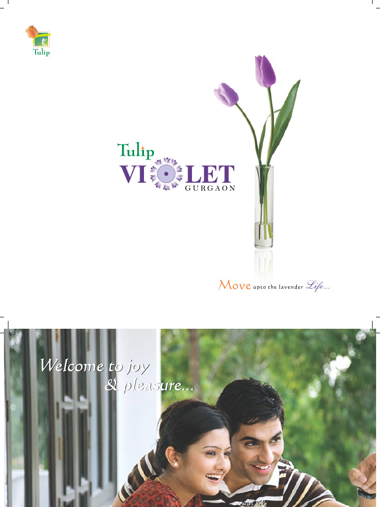 Tulip Violet Sector69 Media Estate Gurgaon Residential Property Brochure | PDF | Tile | Bedroom