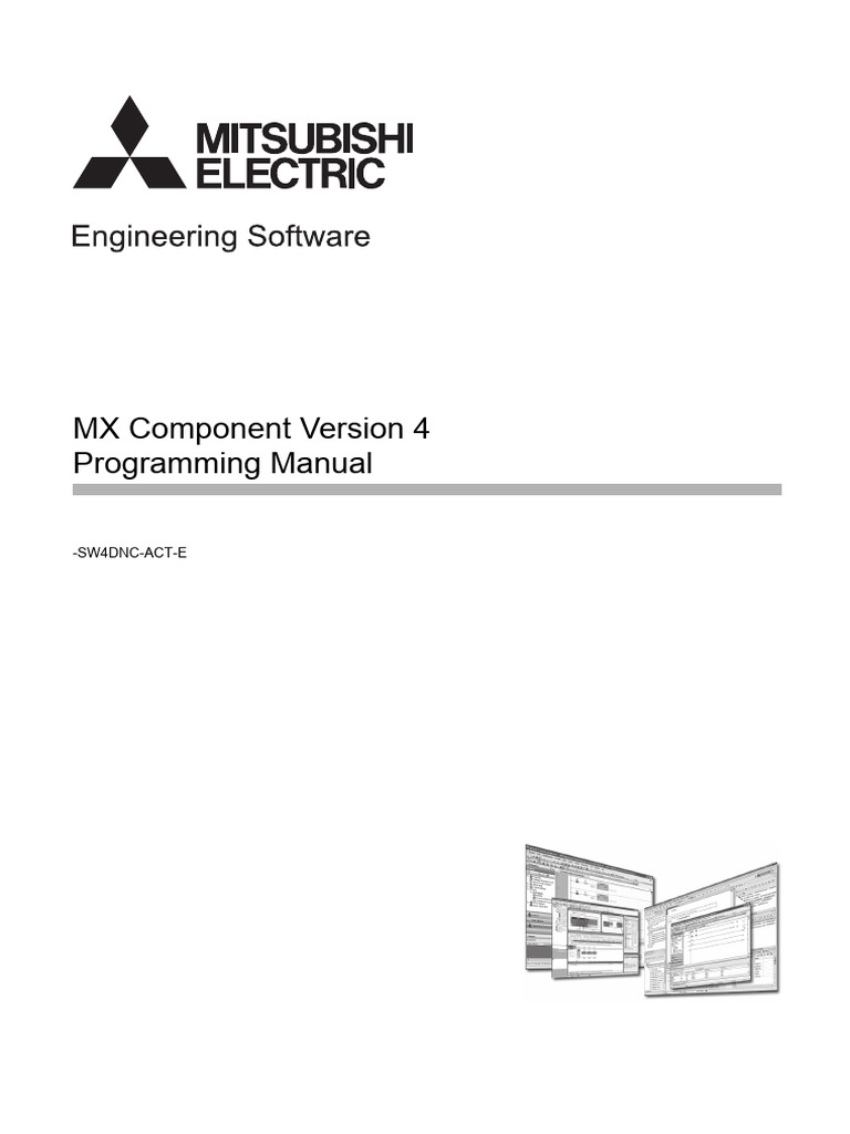 MX Component 4 Programming Manual | PDF | Telephone | Microsoft Excel