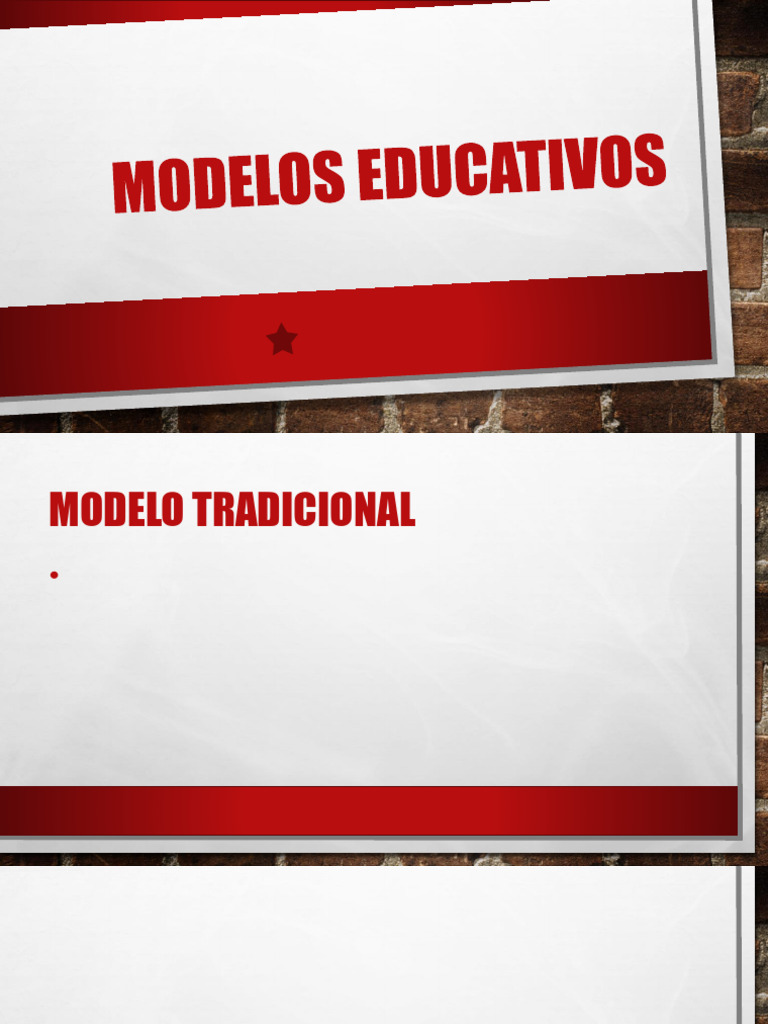 Modelos Educativos | PDF | Aprendizaje | Maestros