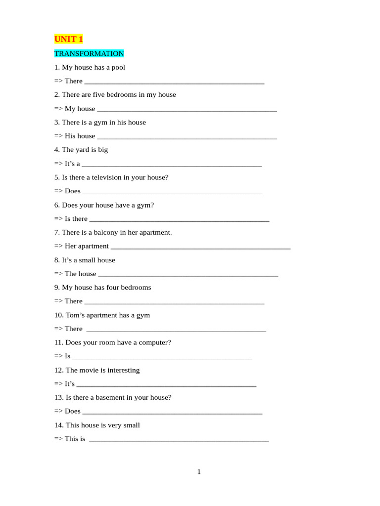 Unit 1 - Trans and Word Family | PDF | Vietnam