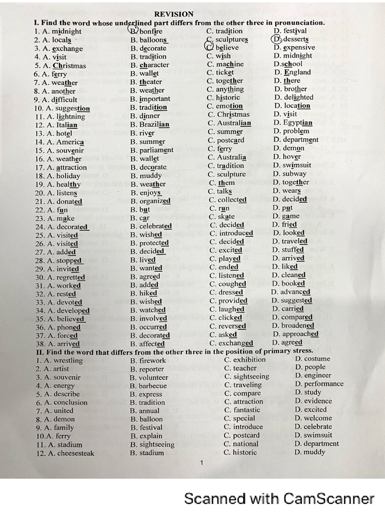 DE CUONG CUOI HK 2 | PDF