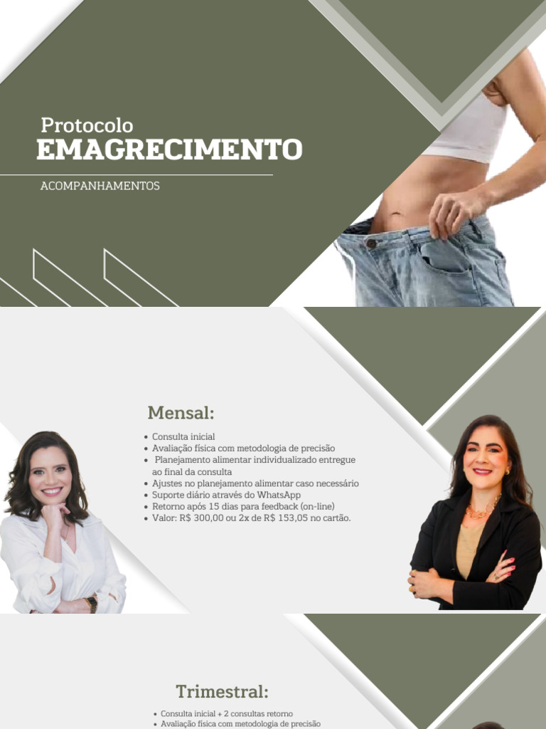 Protocolo de emagrecimento | PDF