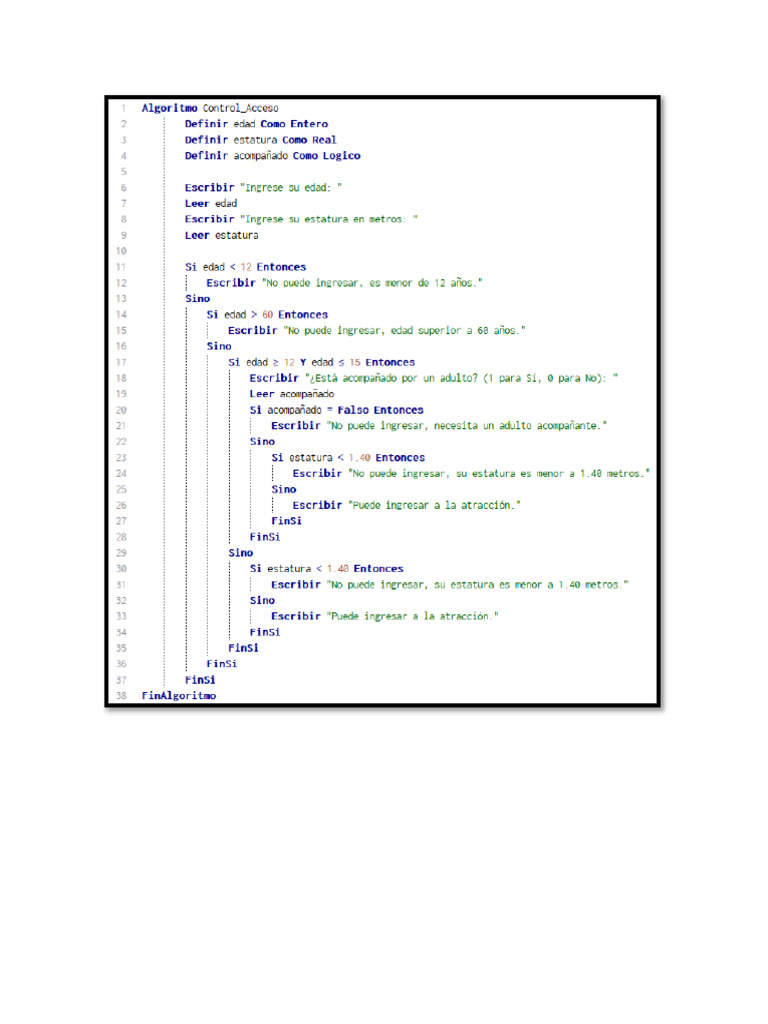 Códigos Control Acceso - Programación | PDF
