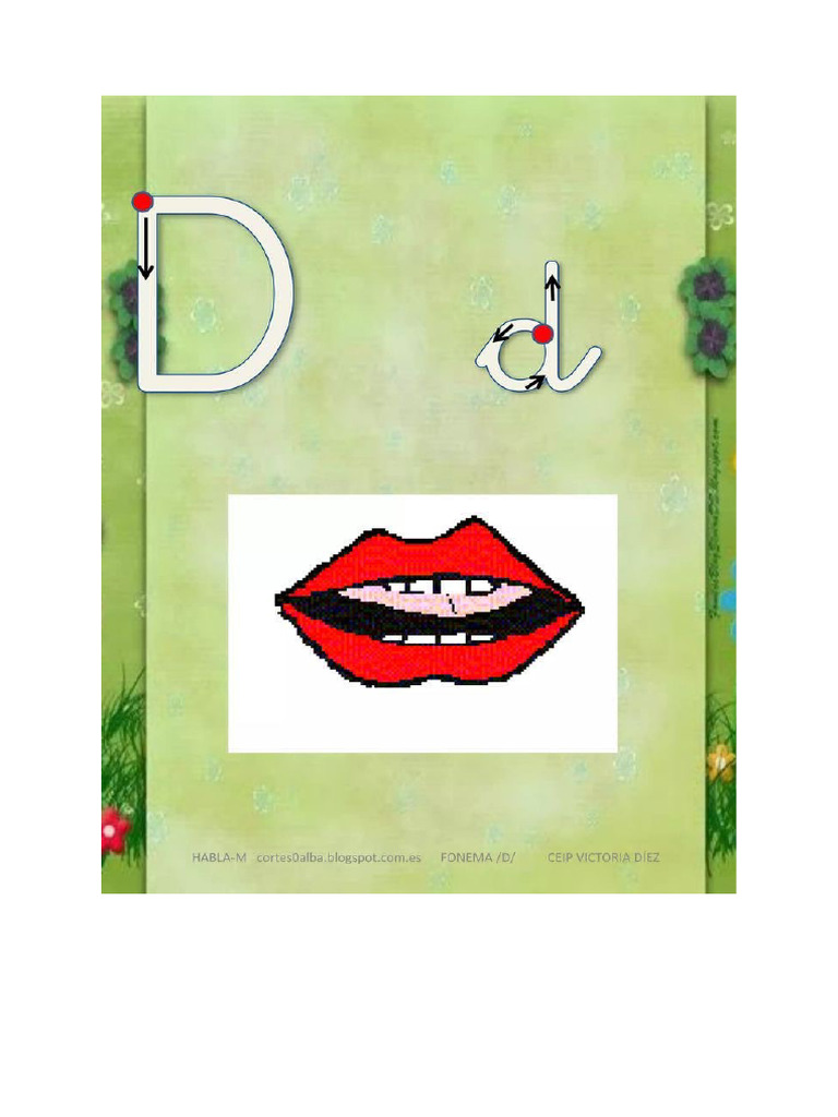 Fonema D | PDF