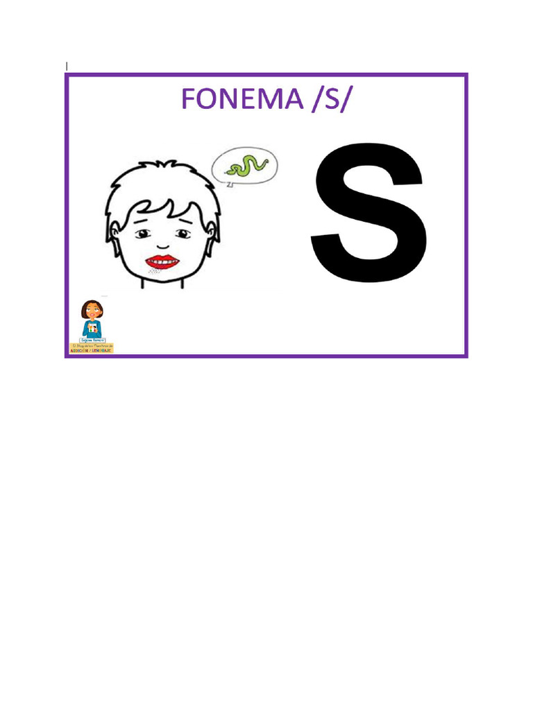 Fonema S | PDF