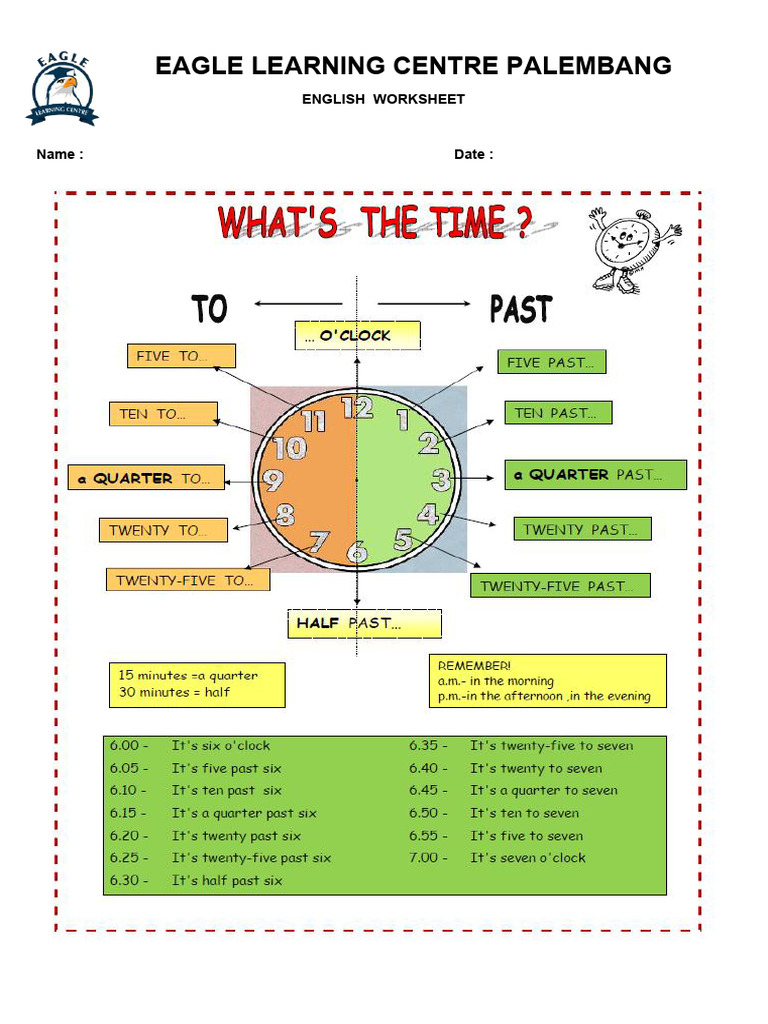 Ws Time Grade 1 | PDF