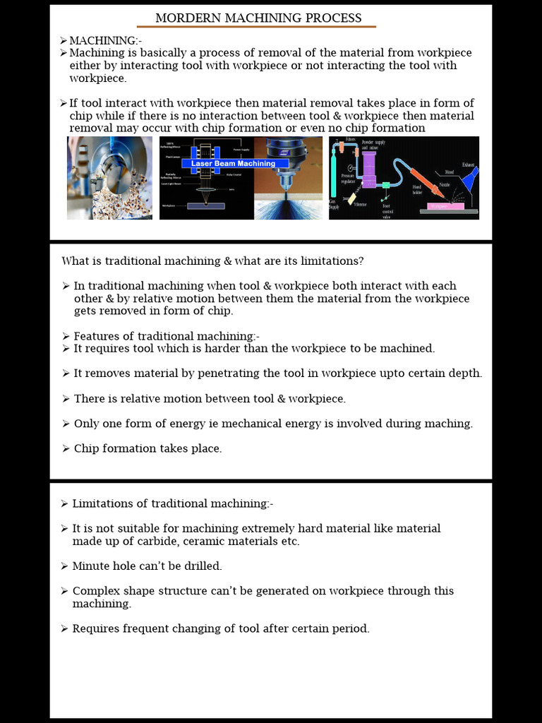 Unit_-03 Combined pdf - converted-invert | PDF | Machining | Laser