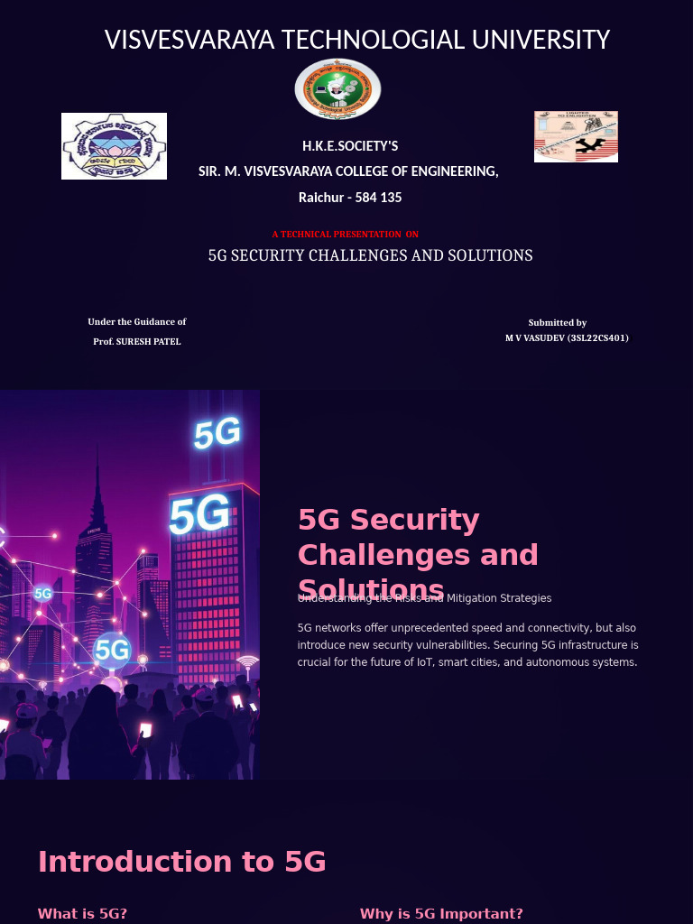 5G Security: Challenges and Solutions | PDF | Security | Computer Security