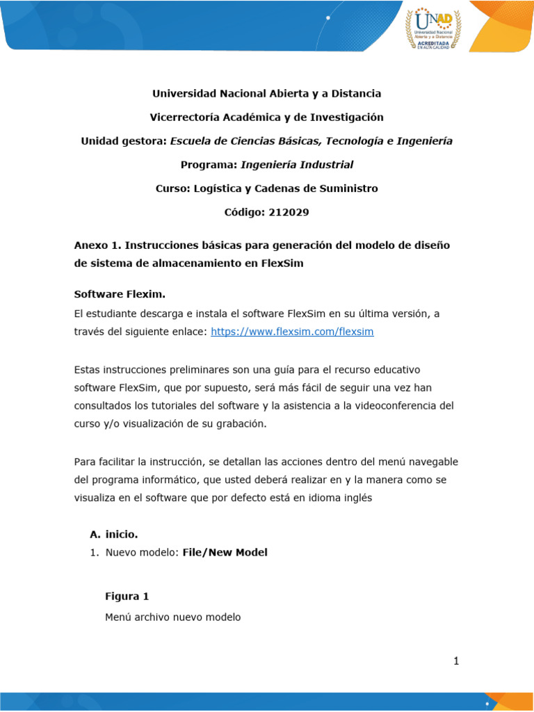 Anexo 1 - Instructivo FlexSim | PDF | Software | Ingeniería