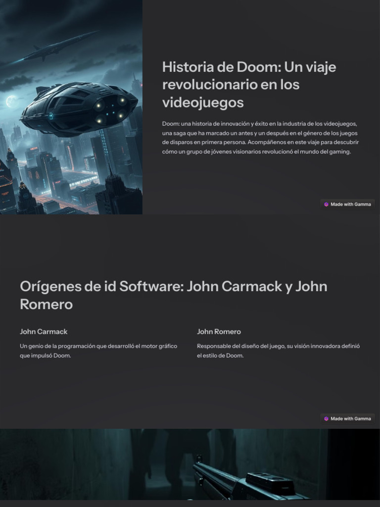 Historia y legado de Doom en videojuegos | PDF | Videojuegos | Juego de azar