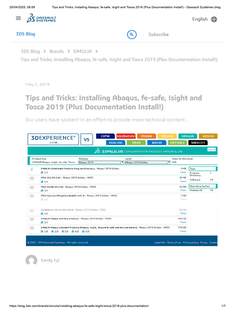 Tips and Tricks_ Installing Abaqus, fe-safe, Isight and Tosca 2019 (Plus Documentation Install ...