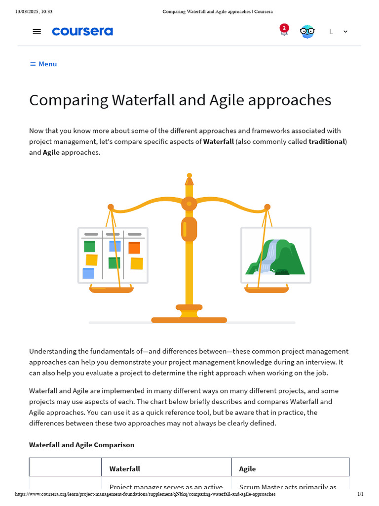 Waterfall vs Agile: Key Comparisons | PDF