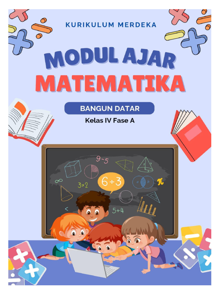 Modul Ajar Matematika Bangun Datar | PDF