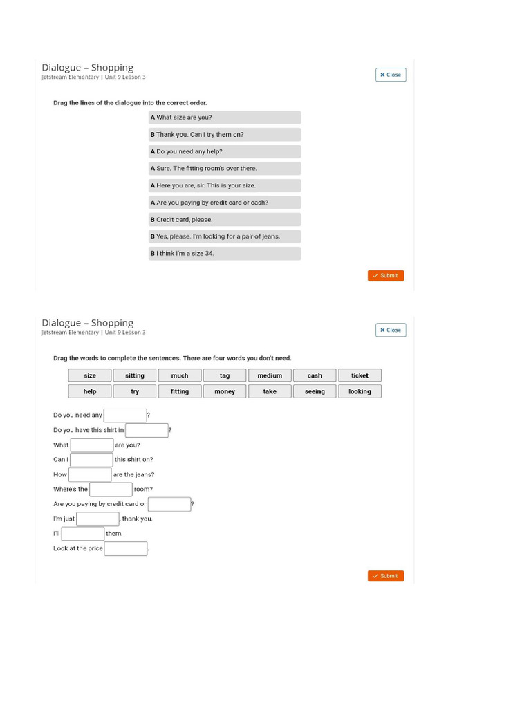Unit 9 Lesson 3 | PDF