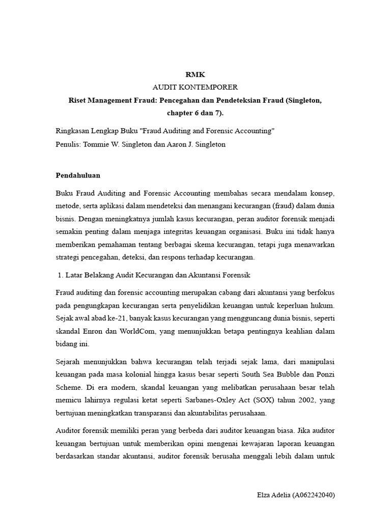 A062242040 RMK 6 Audit Kontemporer | PDF