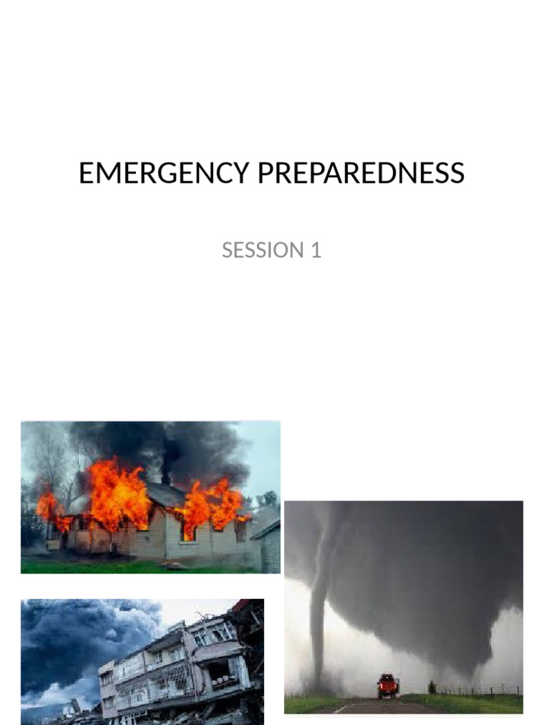 Emergency Preparedness g5 | PDF