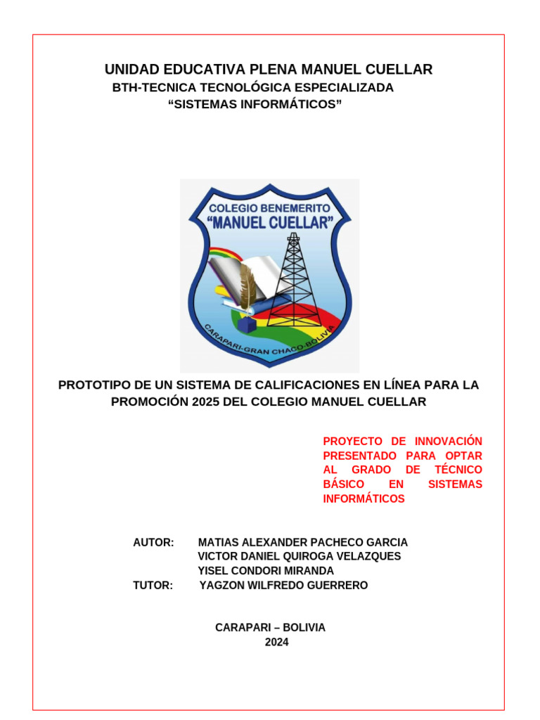 Sistema - Notas.bth.2 - Matias Pacheco Corregido | PDF | Bases de datos | SQL