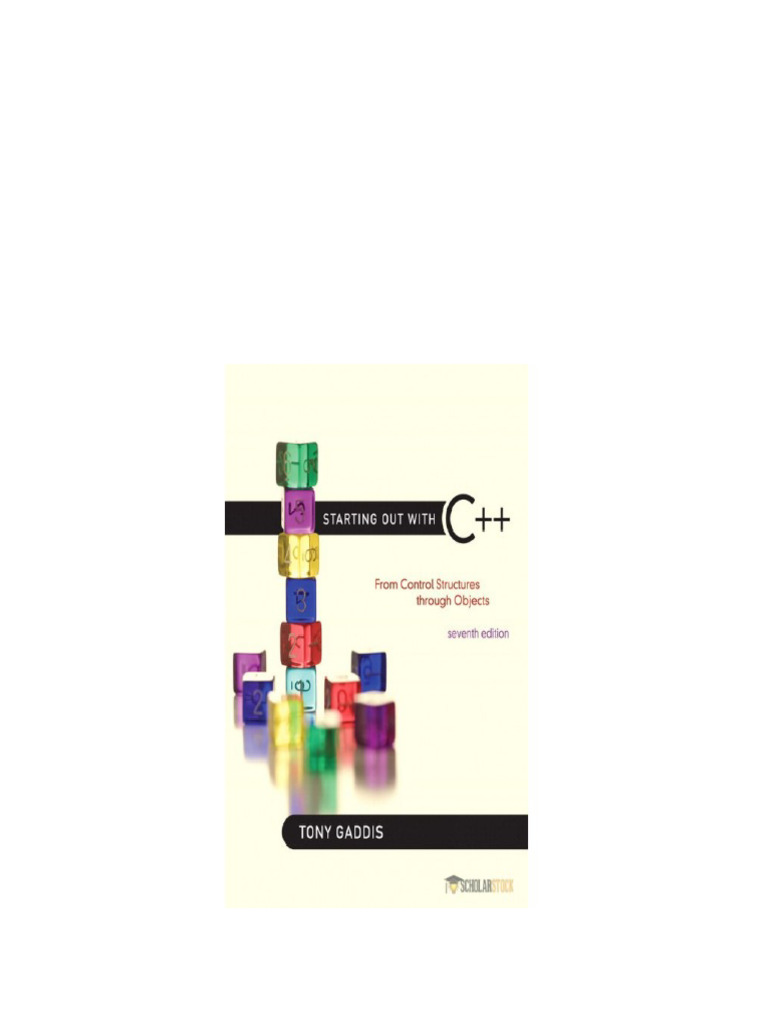 Solution Manual for Starting Out with C++: From Control Structures ...